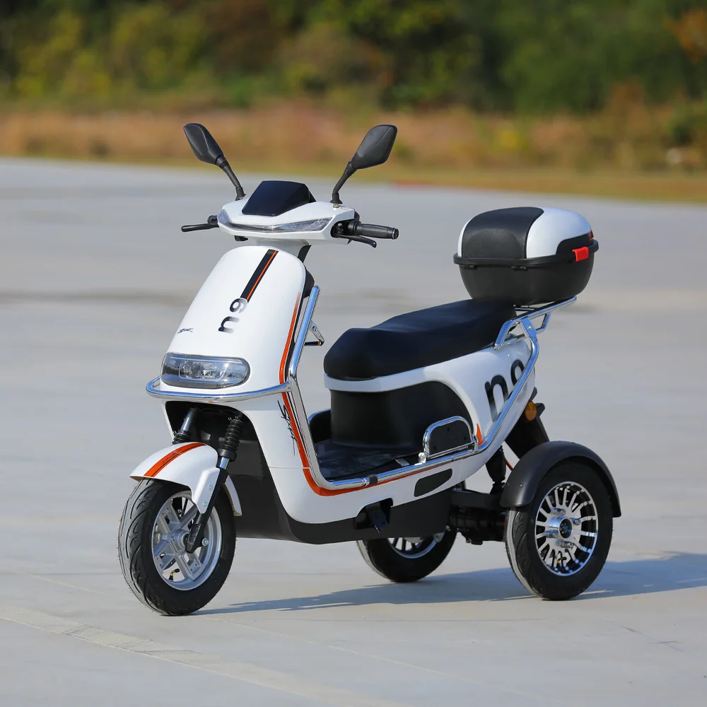 Wholesale 3 Wheel Electric Moped Bike 800w Adult Electric Trike ...