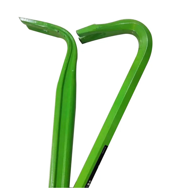 Green Color 600*16mm Claw Type Steel Wrecking Bar Crowbar - Buy Green ...