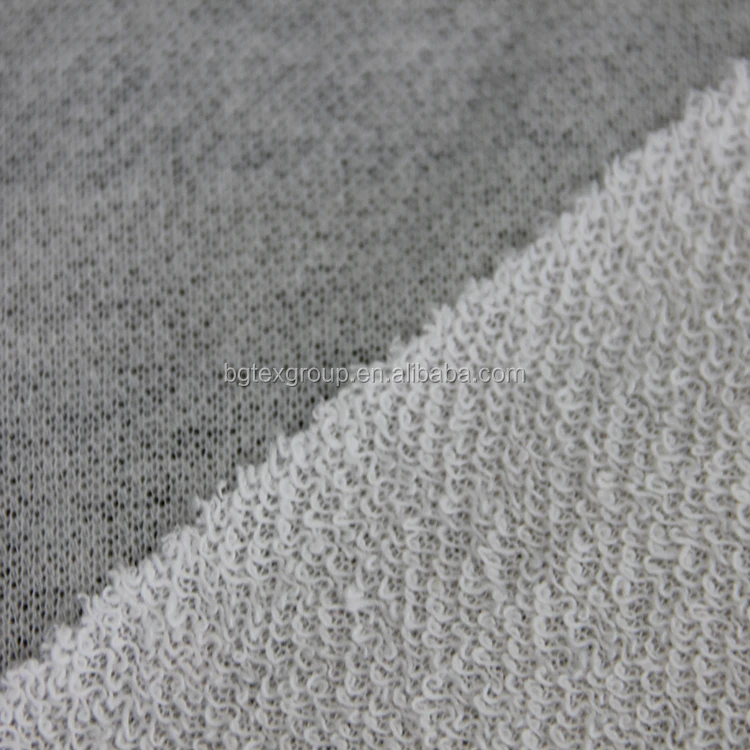 60/40 Cotton Polyester Knitted French Terry Fabric For Women-180073 ...