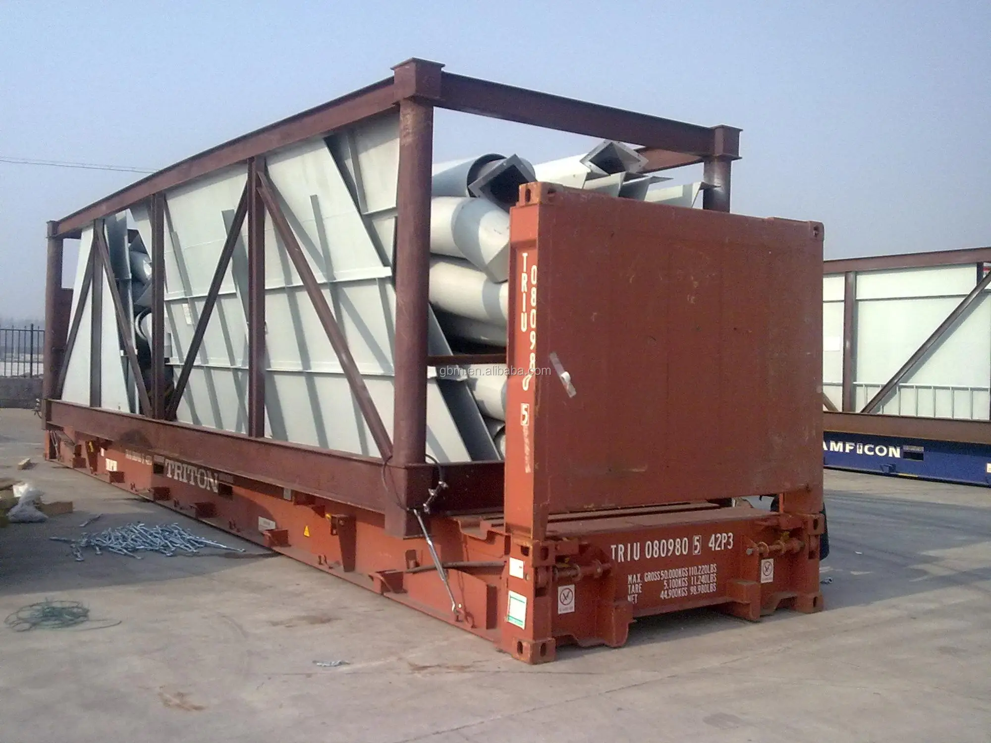 Port Dustproof Truck Loading Hopper For Bulk Cargo - Buy Truck Loading ...