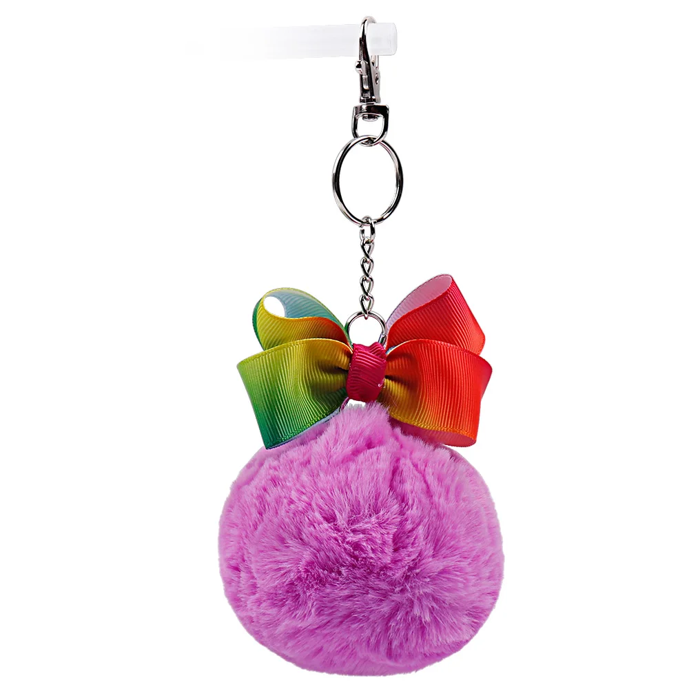 Hot Sales Jojo Siwa Hair Bow Pompom Keychain Keyrings - Buy Jojo Siwa ...