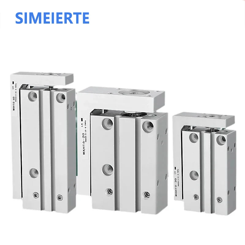 Simeierte Type Precision Pneumatic Cylinder Linear Side Rail Guide Rod ...