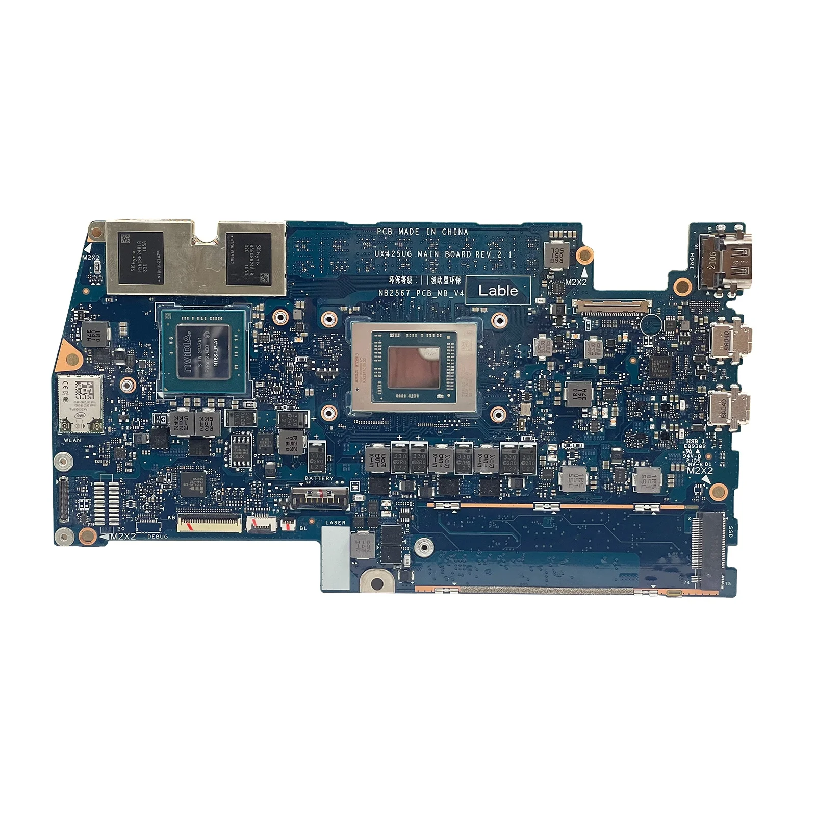 Asus Zenbook UX425UG Motherboard - AMD R5-5500U, 8G RAM