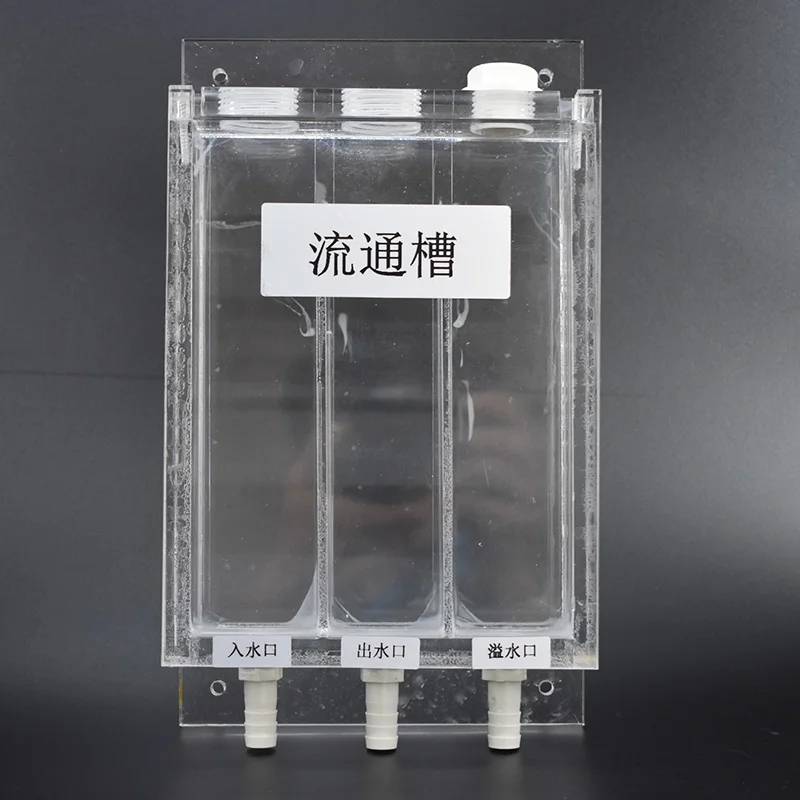 Acrylic Flow Cell - Install Sensors for Precise Measurements