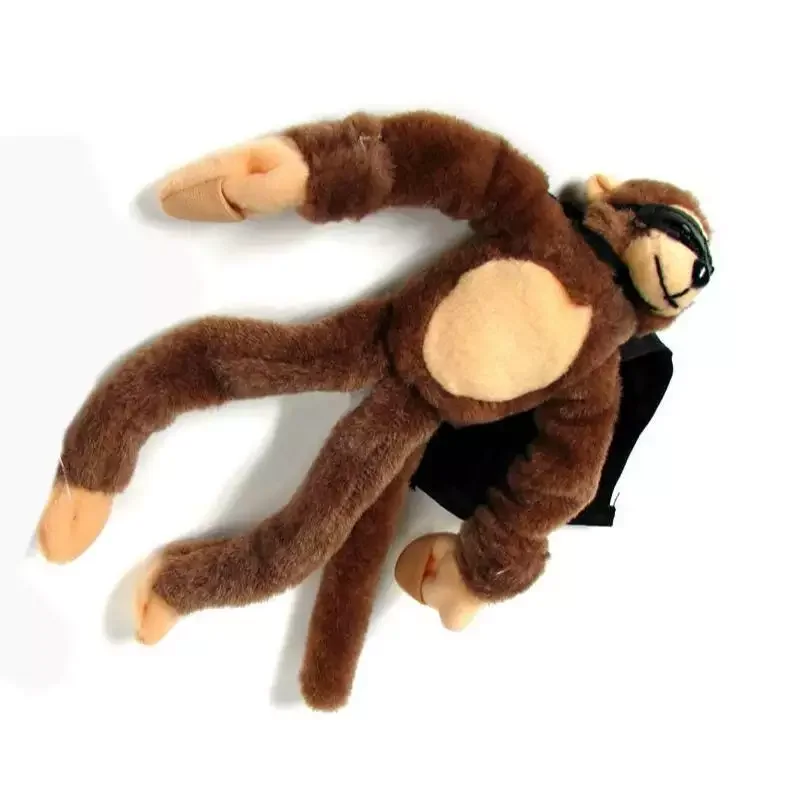 Wholesale Cute Slingshot Flying Screaming Monkey Plush Toy Soft Stuffed ...
