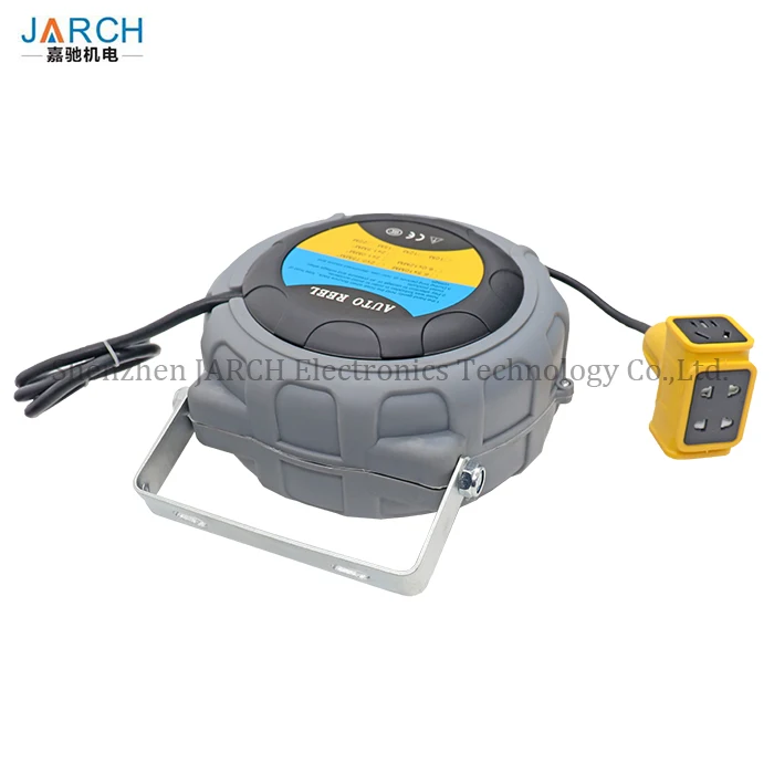 3~8m Small Retractable Cable Reel Electric Extension Spring Driven ...