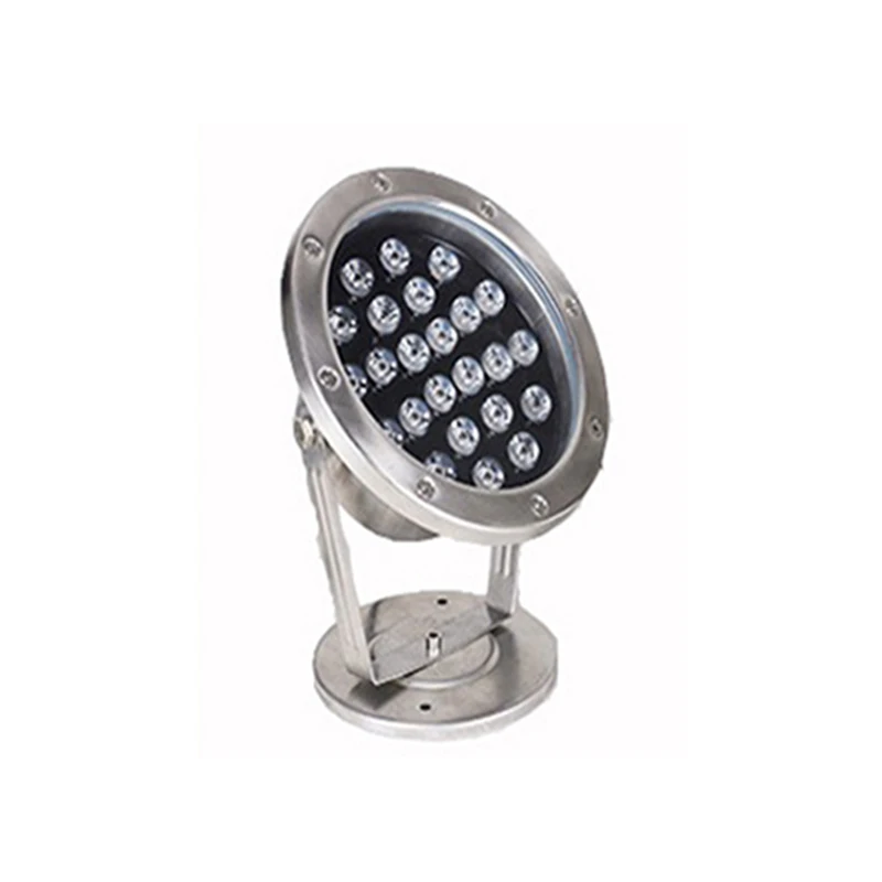 SS304 Underwater LED Lights - RGB, 24V, IP68, 80000hrs