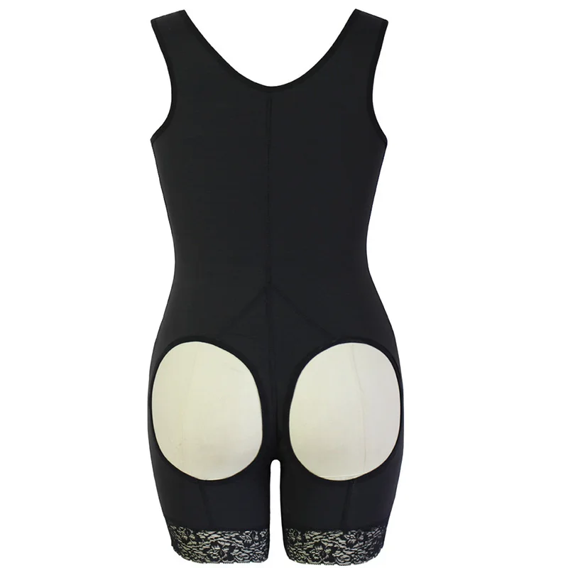 Hip Enhancer Black Sleeveless Bodysuit Lingerie Transgender Female ...