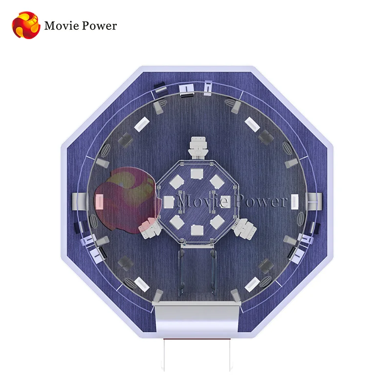 High Technology 360 Cinema 5d/8d/12d Cinema Special Effects Dynamic Simulator Cinema System ...