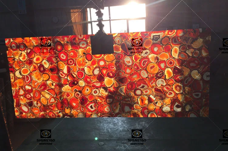 Ceiling Wall Panels with Nature Agate Mosaics - RV Ceiling Panels
