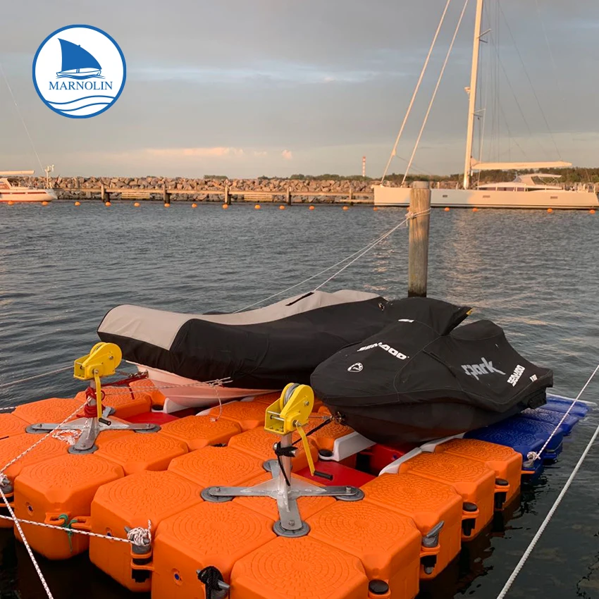 Plastic Manufacturer Floating Dock Design Floating Fishing Mining ...