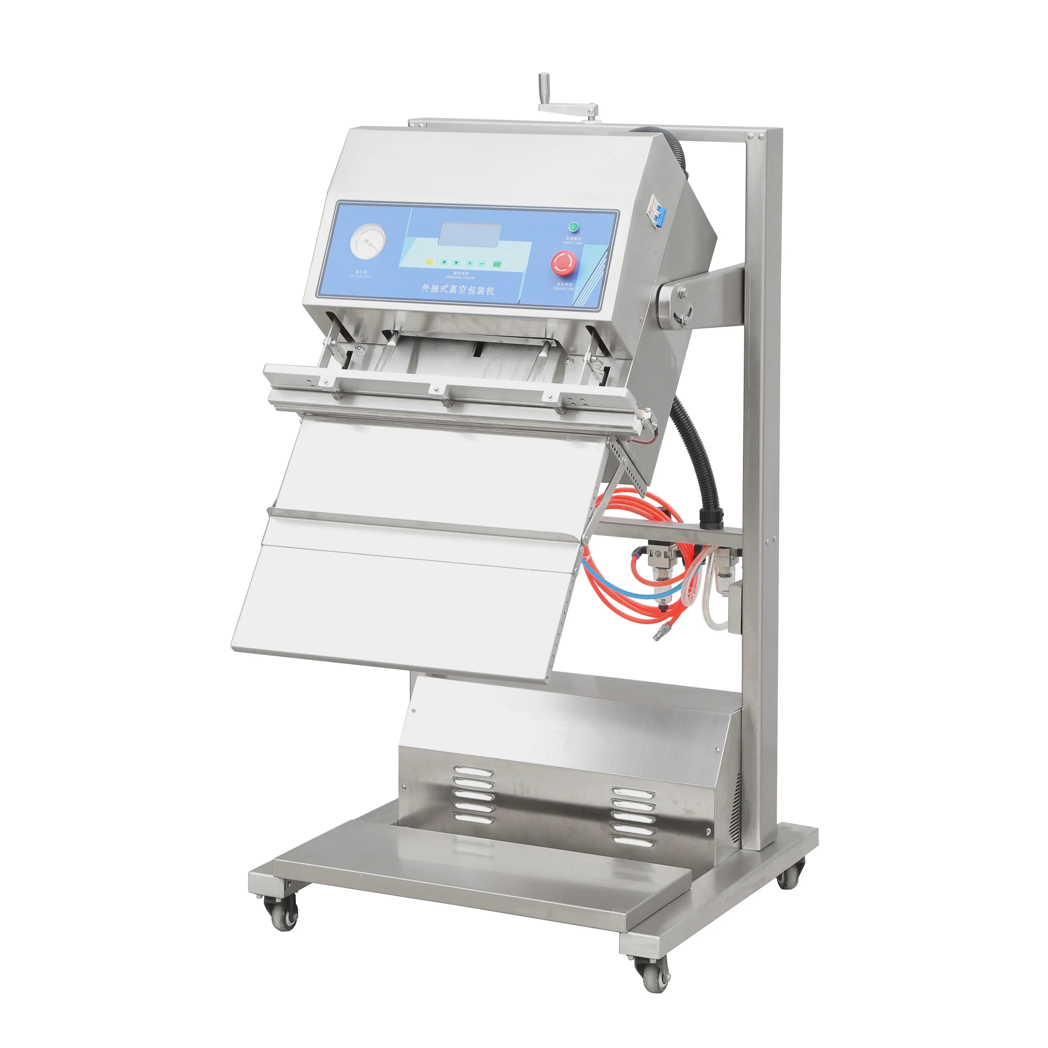 600 Vertical External Pumping Vacuum Packing Machine Vacuum Packer ...