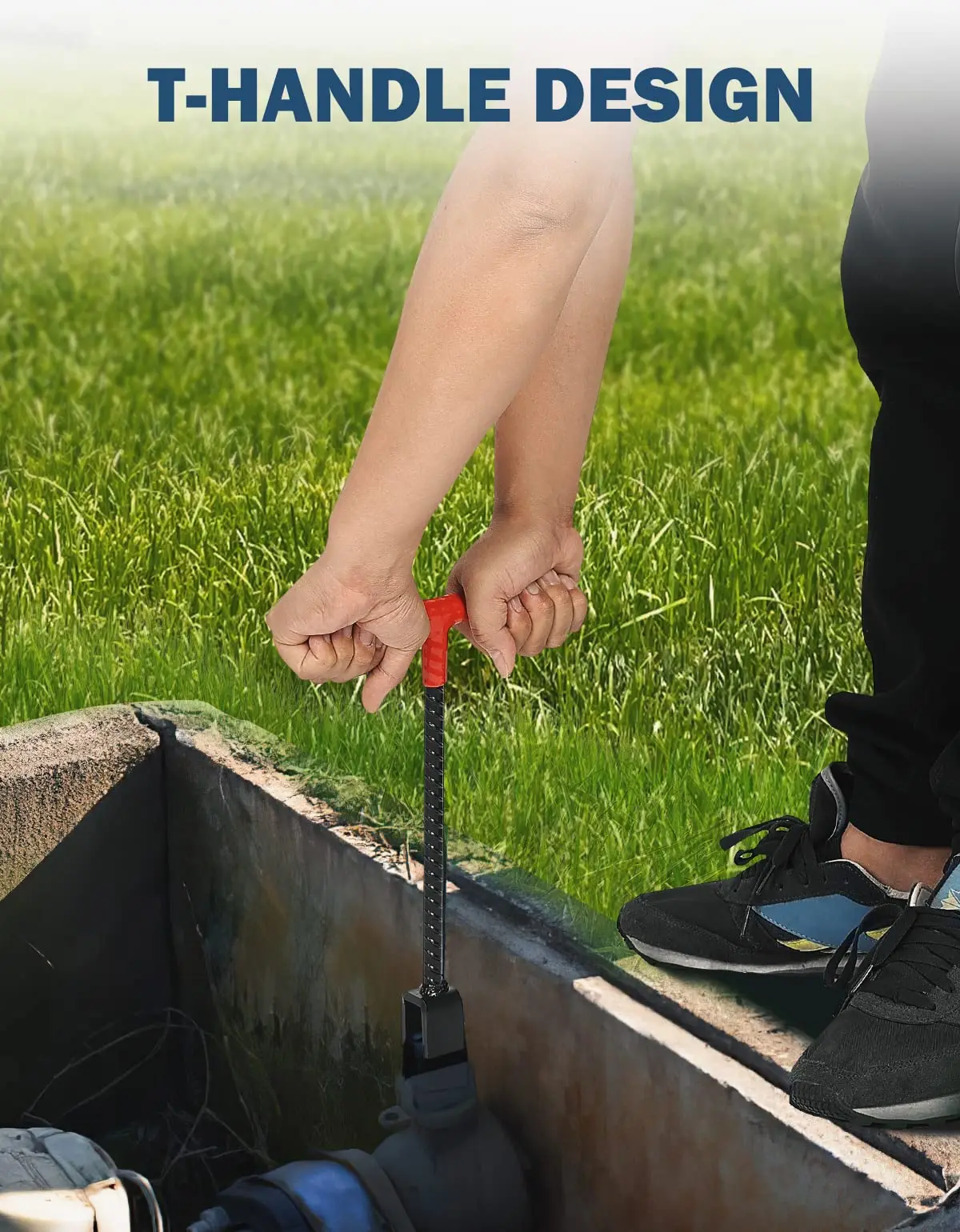 12 Inch T-handle Water Valve Key For Water Meter Multifunctional Faucet ...