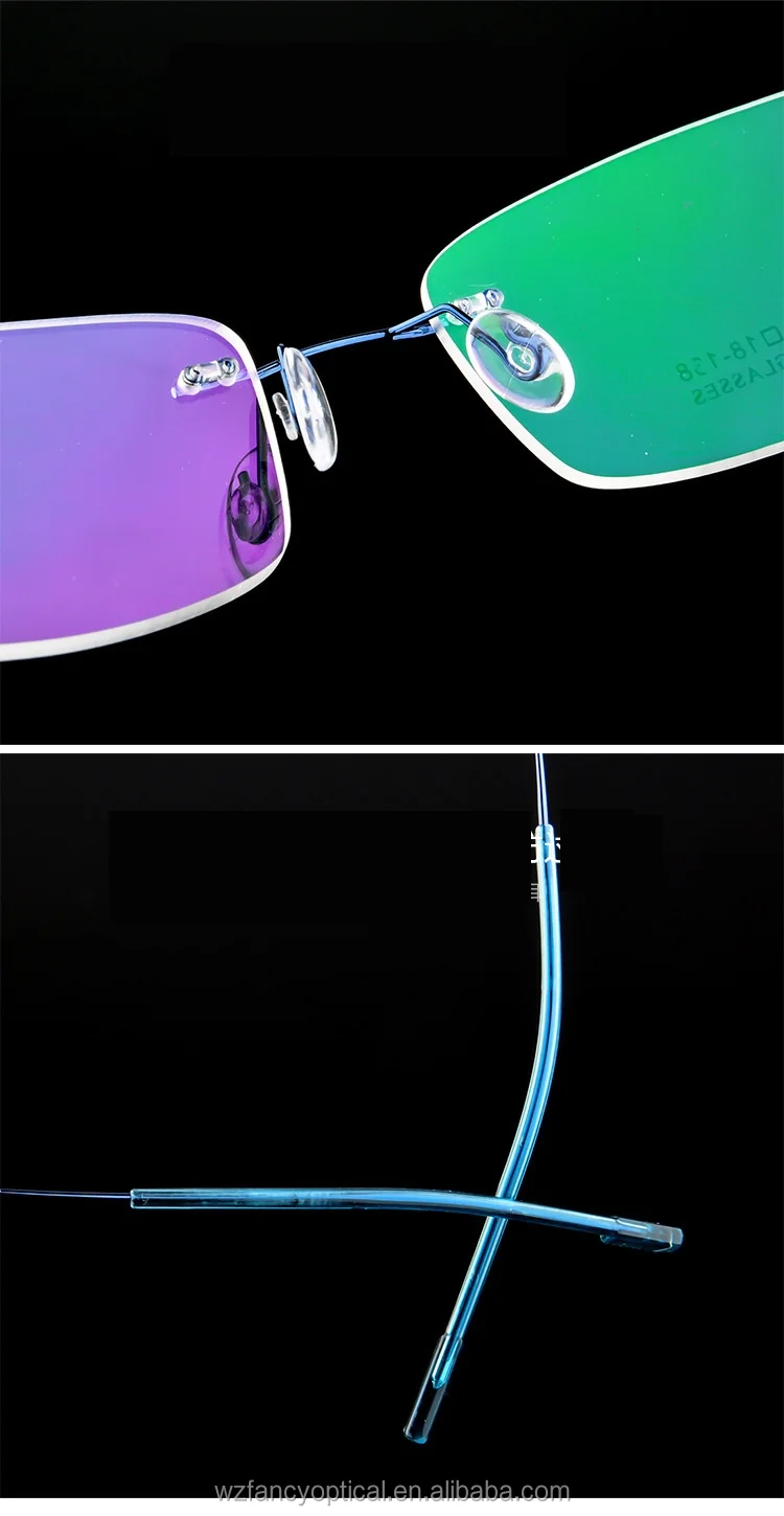 Flexible Titanium Glasses Frames - Durable & Stylish