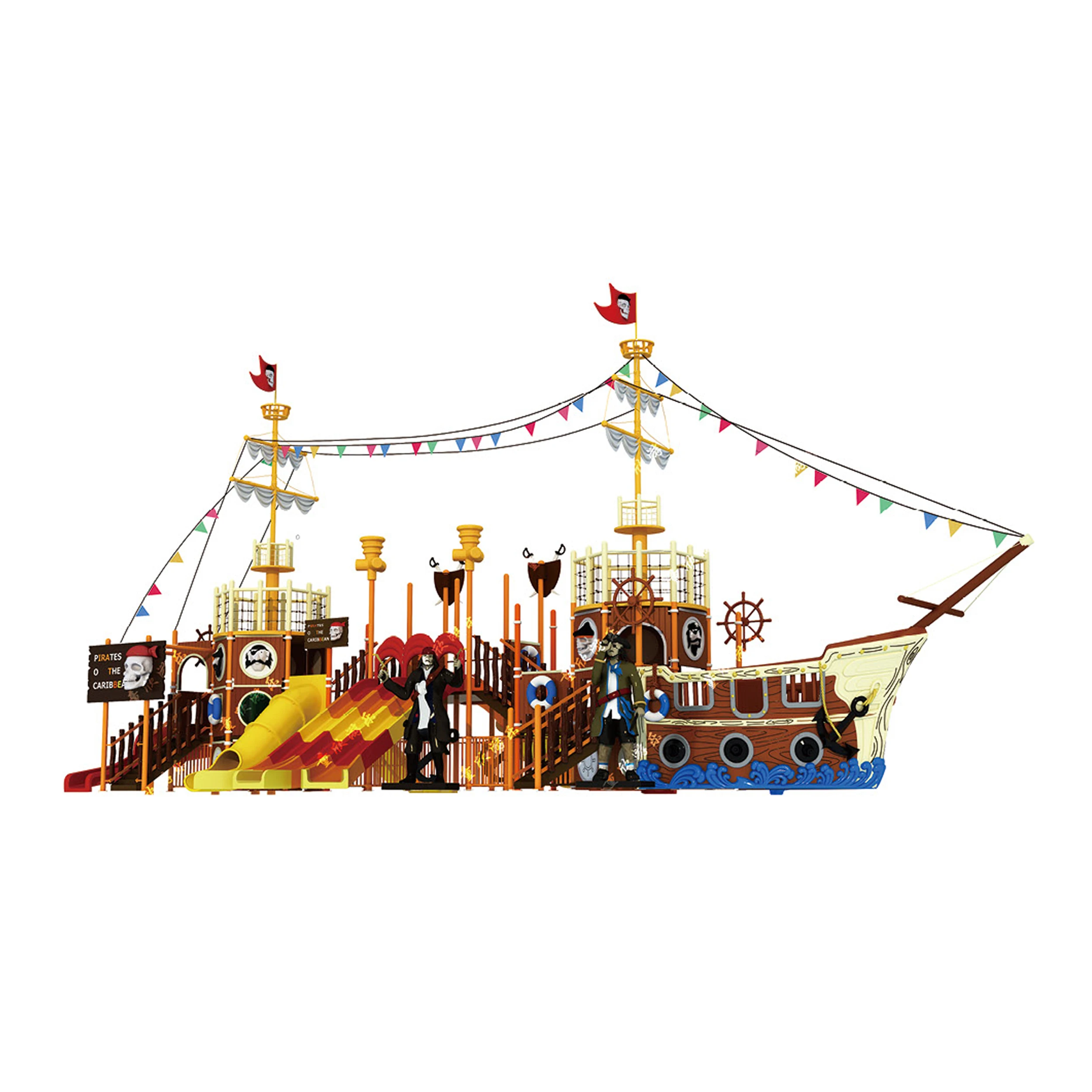 Large Water Theme Park Fiberglass Adult Kids Slides Playground ...