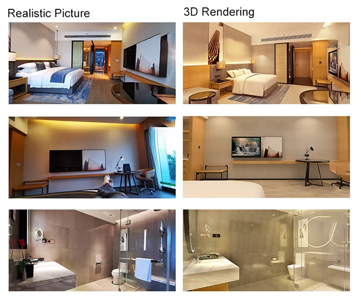Yekalon 5-star Hotel Mock-up Room Design Decorating Model House Design ...