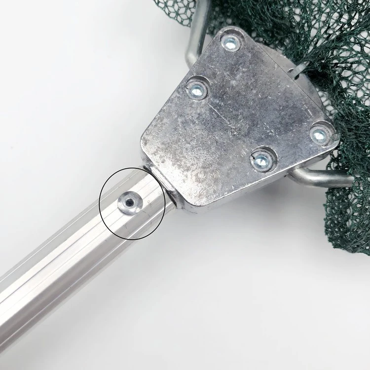 Thick Aluminum telescopic Alloy Triangle Folding Dip Net Dense Eye Net ...