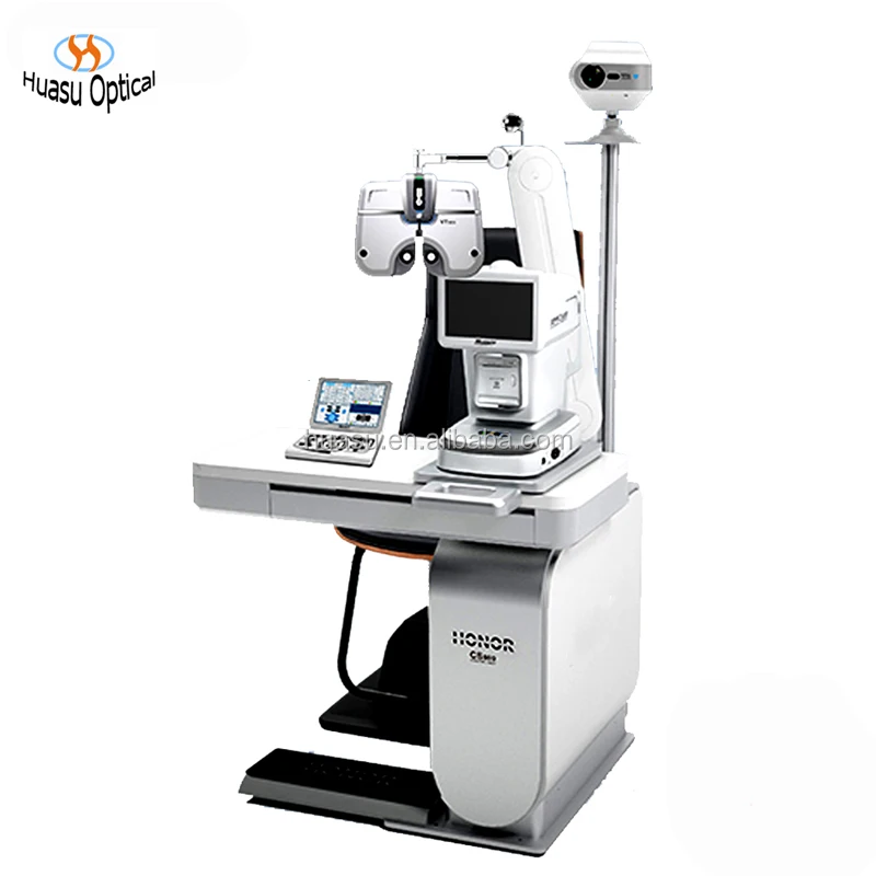 New Ophthalmic Refraction Unit Chair Stand Optometry Table Unit Optical ...