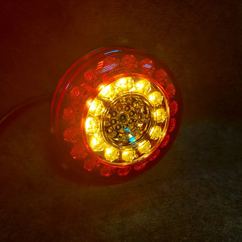 Ip66 Waterproof Trailer Tail Lights Emark Approve Universal Round Tail ...