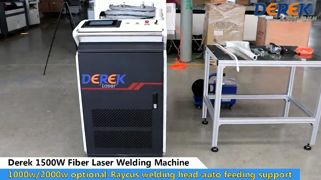Derek Cnc 1000w 1500w Hand Held Portable Fiber Laser Welding Machine ...