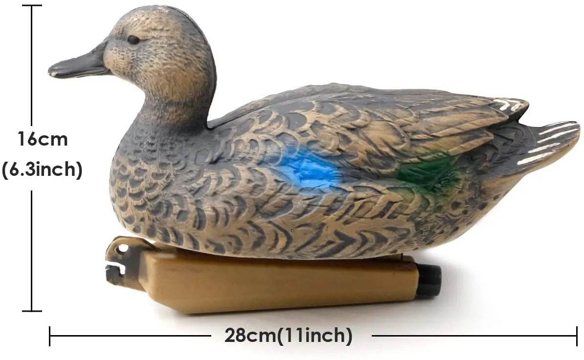 Garden Decor Pigeon Bait Floating Moulds Realistic Plastic Goose Decoys ...