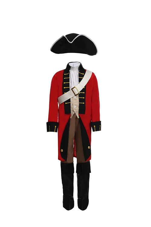 Kid's Classical General Redcoat Outfit for Halloween