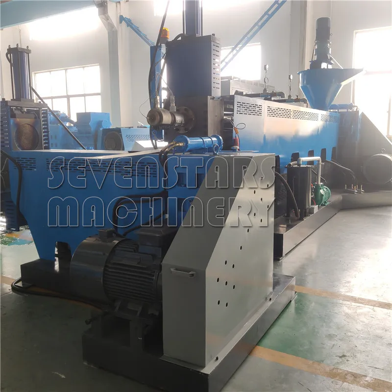 300kg/h Sevenstars Granulating Machine for Plastic Recycling
