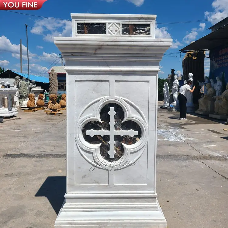 Hand Carved Classic Natural Stone Religious Church Marble Altar For ...