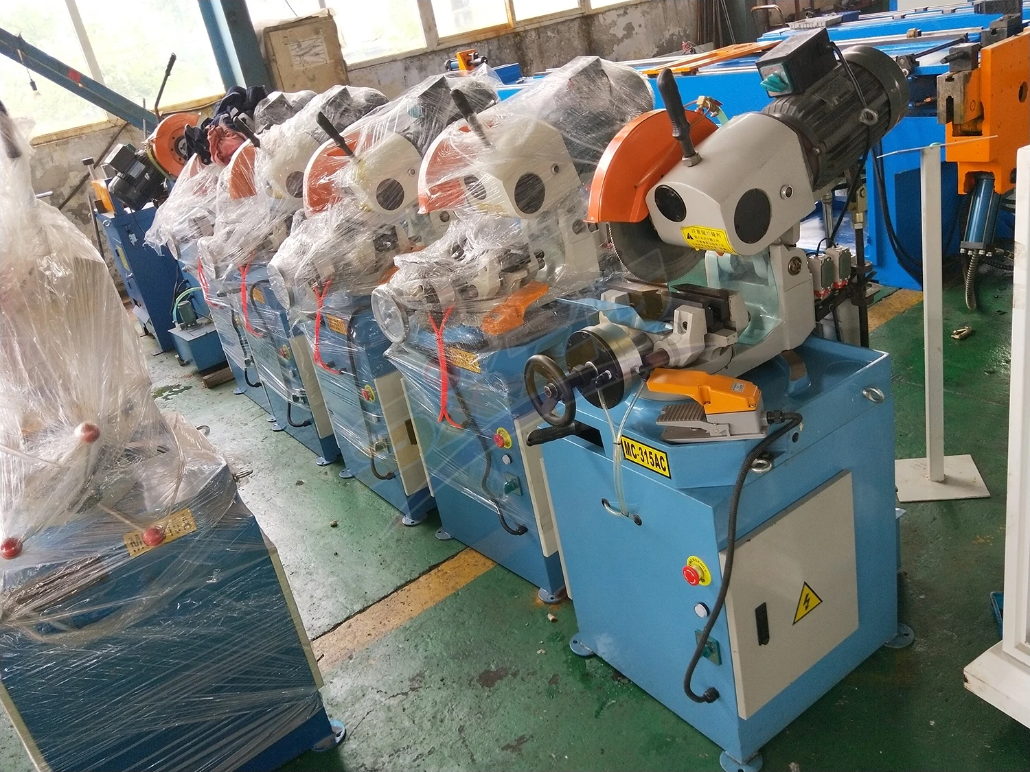 Saw 45 Degree Angle Semi Automatic Ss Electrical 350 315 Pipe Tube ...