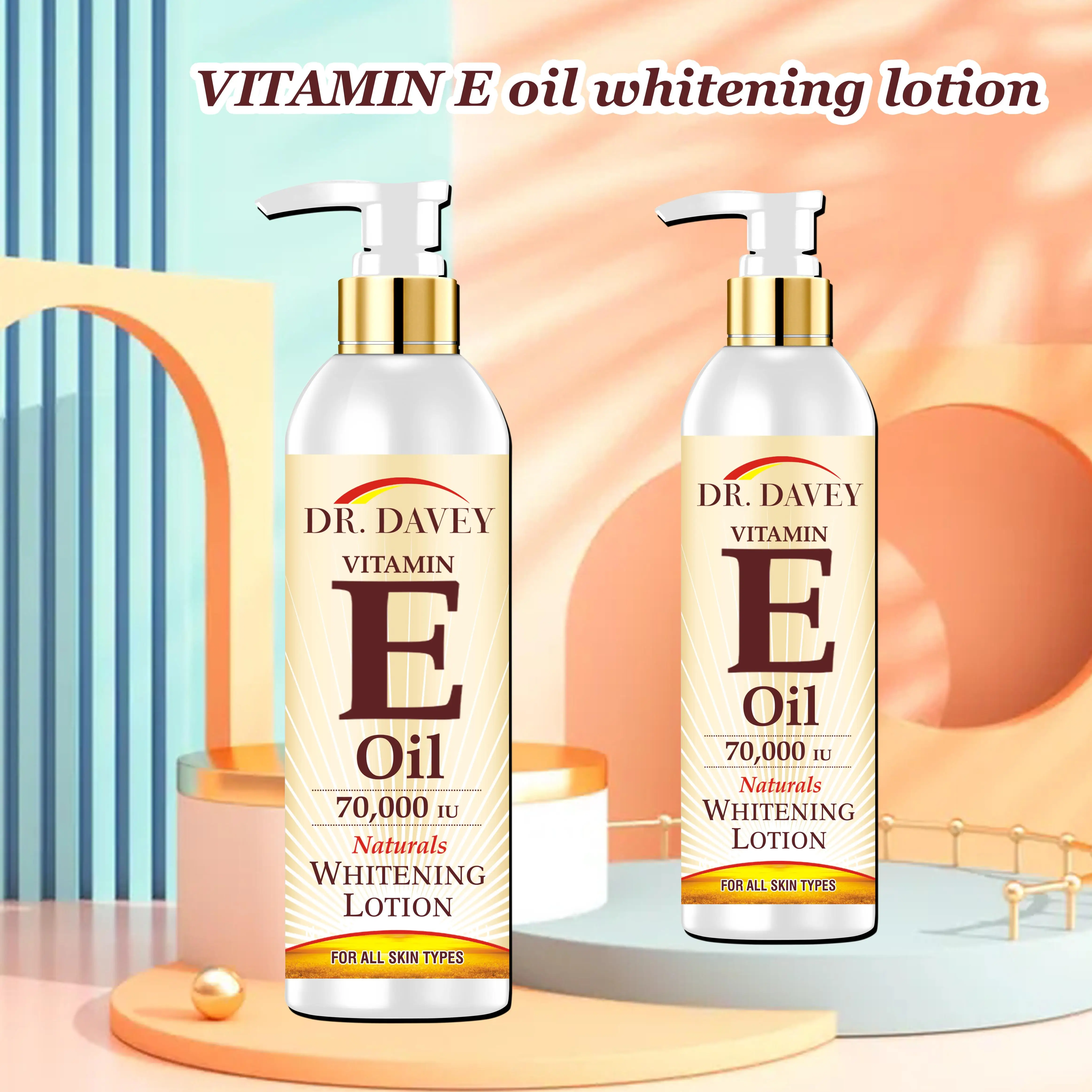 DR.DAVEY Naturals Whitening Body Lotion - All-Skin Moisturizer