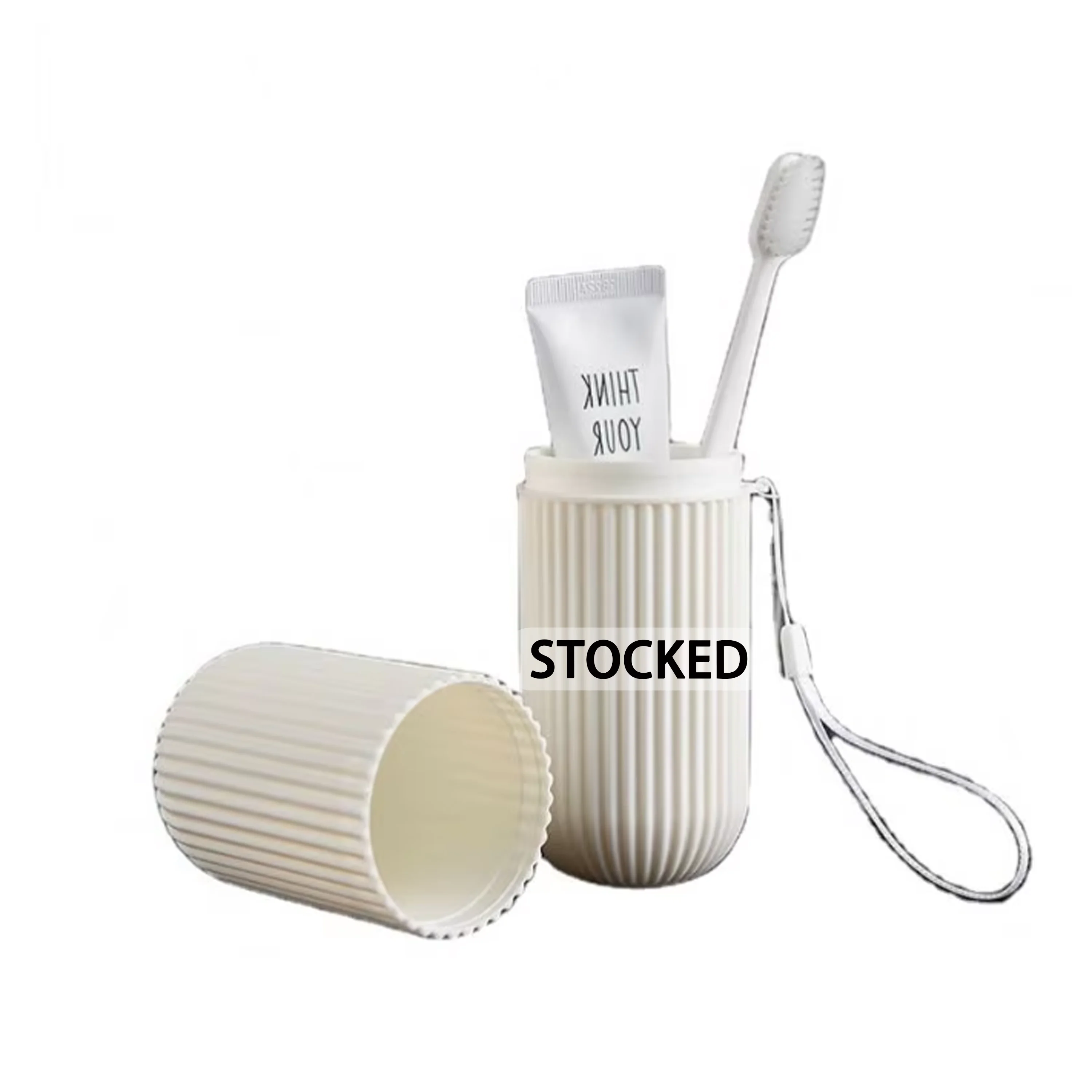 In Stock Portable Plastic Toothbrush Toothpaste Storage Box Travel ...