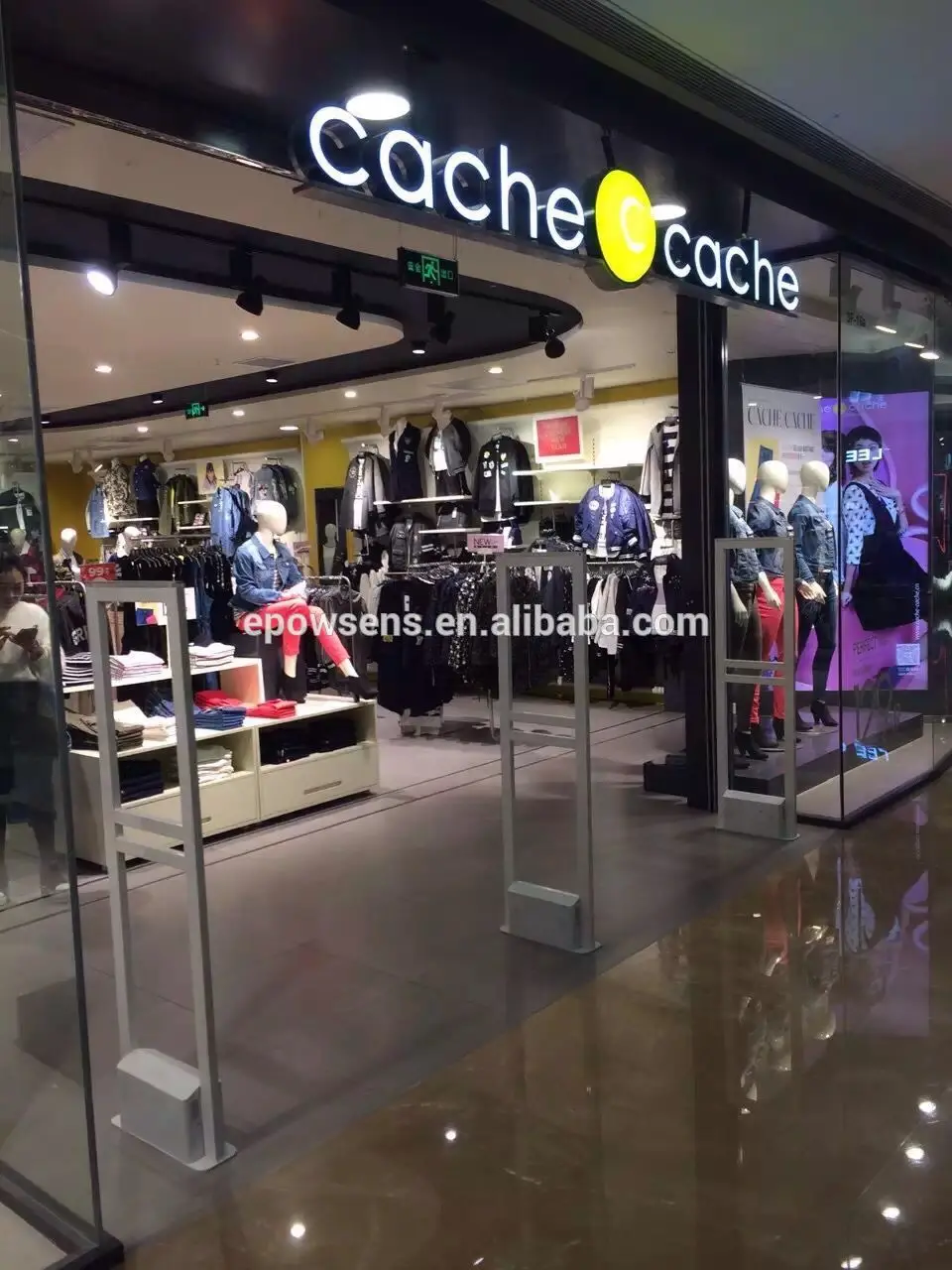 Retail Shop Anti Theft Gate Security System Alarm Eas 58khz Am Antenna ...