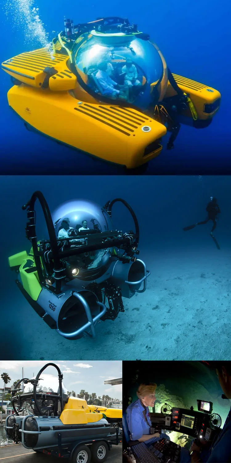 1200m Deep Submarine Boat Sea Vehicle Underwater Sightseeing ...