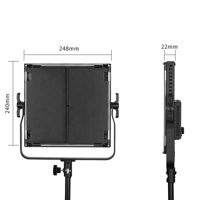 SuteFoto LED 660AS PRO Bi-color Video Panel Light for Professional ...