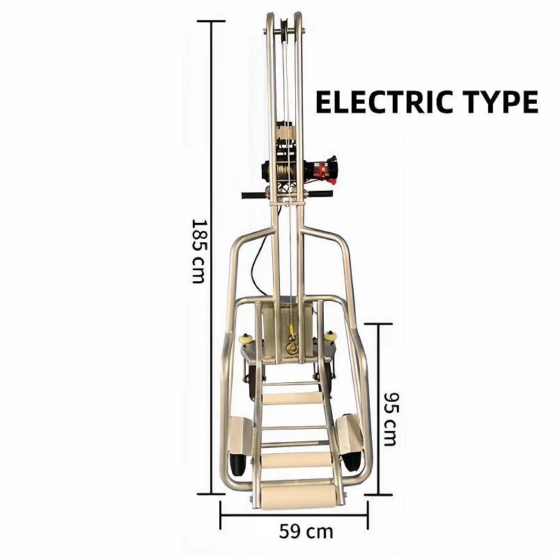 Automatic Electric Pig Carrying Machine - Galvanized Trolley