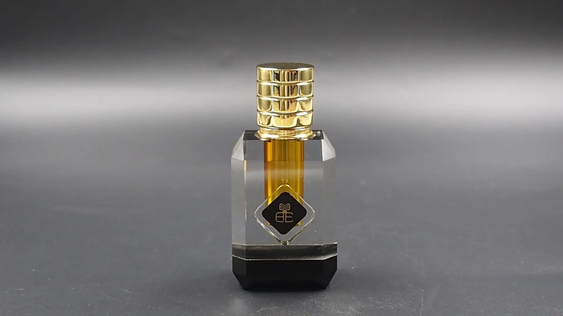 New Design Fancy Attar Bottle With Crystal Base Glass Bottle For Oud ...