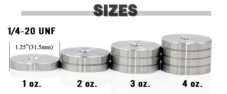 Stainless Steel Stabilizer Weight - Balance & Shock Absorption