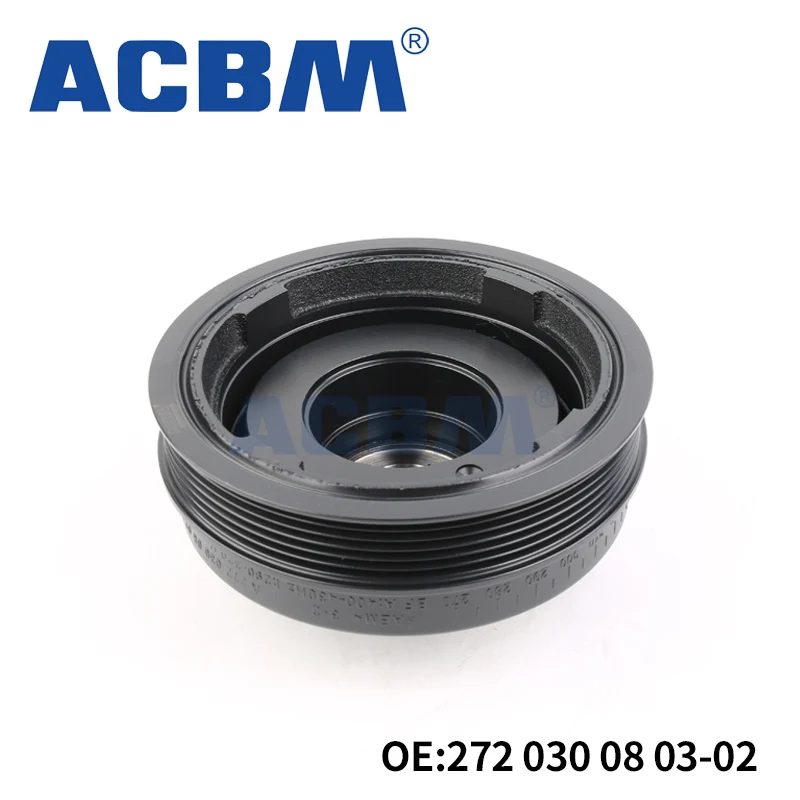 Acbm Crankshaft Pulley Vibration Damper For Mercedes-benz M273 M272 ...