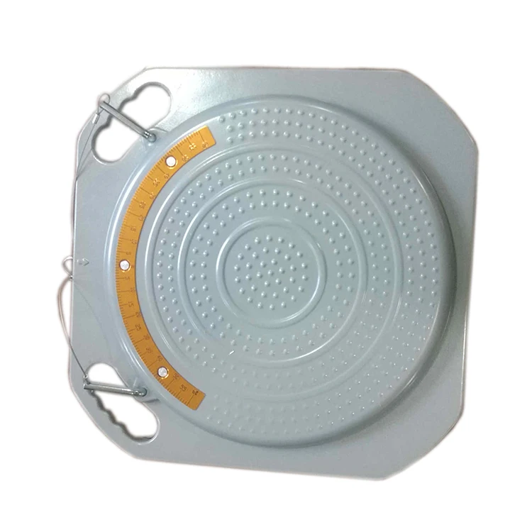 1.5 Ton Aluminum Wheel Alignment Turn Plates with Rubber Ramp