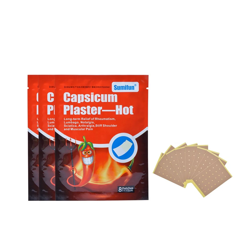 Hot Capsicum External Medicated Plaster Neck Pain Relief Turkey ...