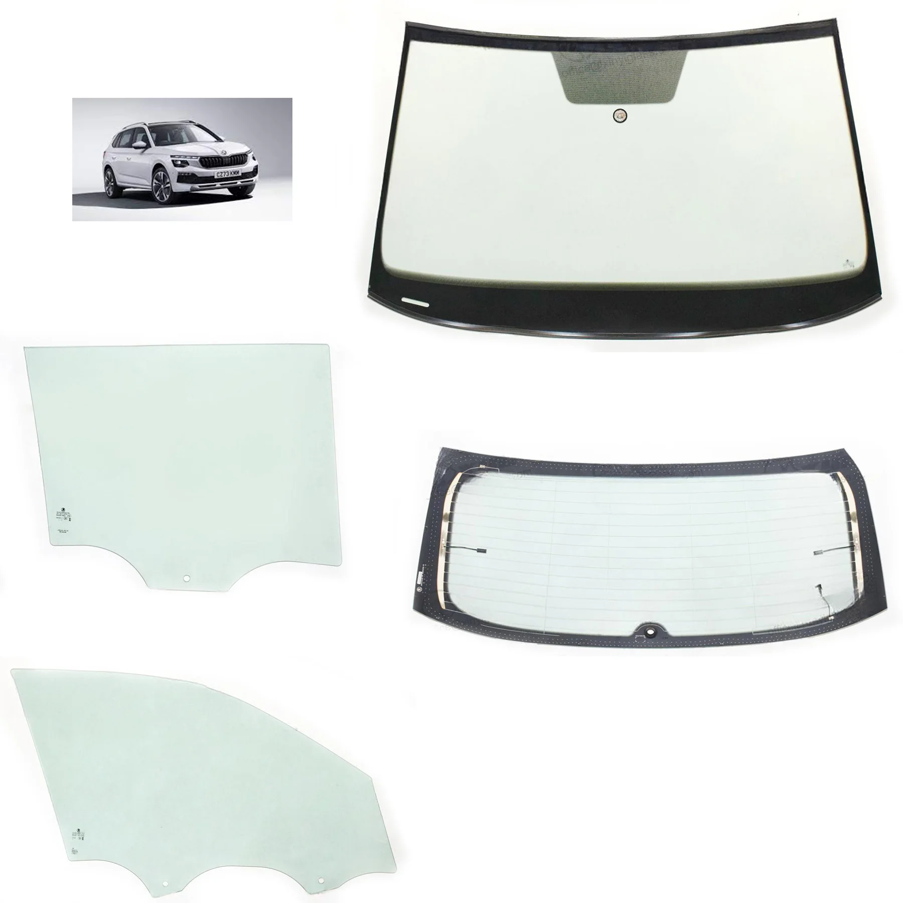 Skoda Kamiq Windshield Glass Sunroof Car Glass Auto Glass Car Parts ...