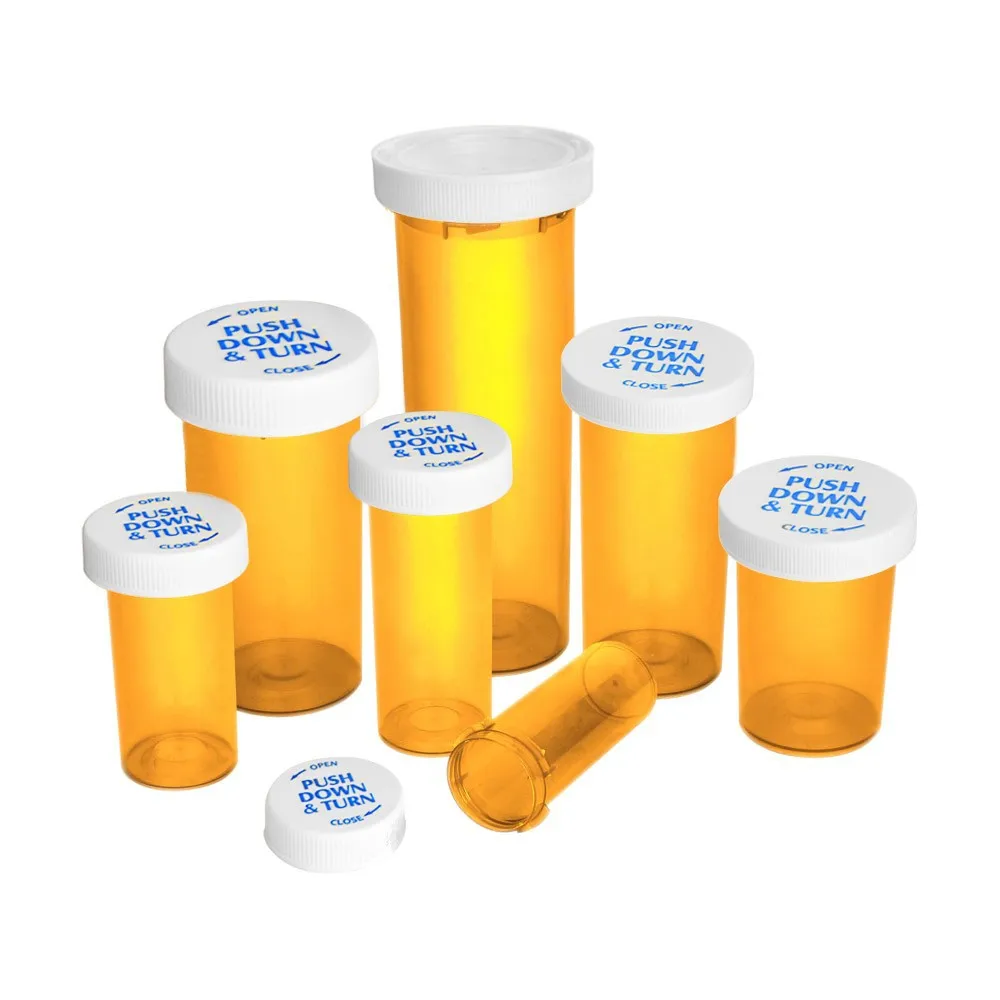 6dr 8dr 13dr 16dr 20dr 30dr 40dr 60dr Plastic Prescription Rx ...