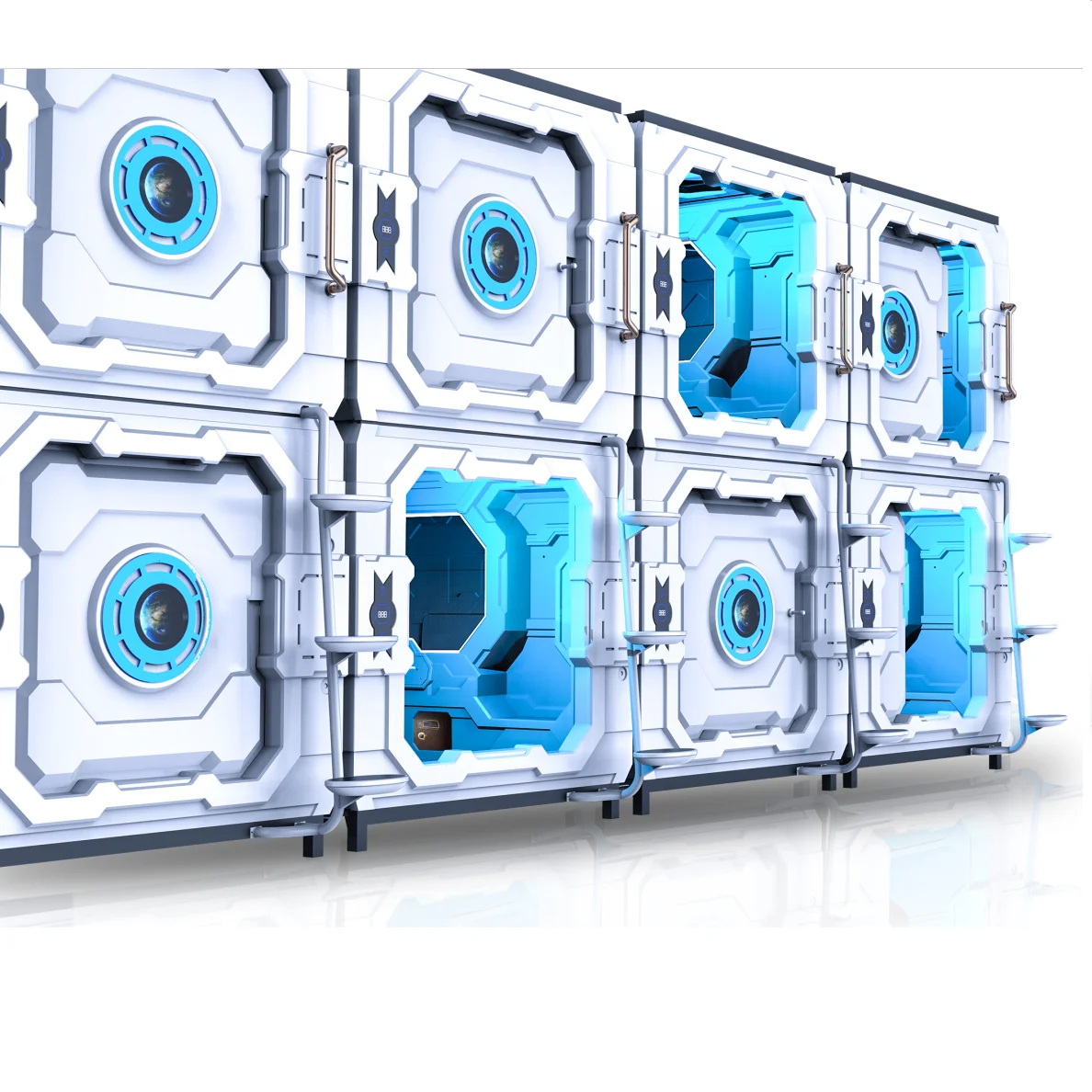 High Quality Capsule Bed Sleeping Pods Capsule Hotel Beds - Buy Hotel ...