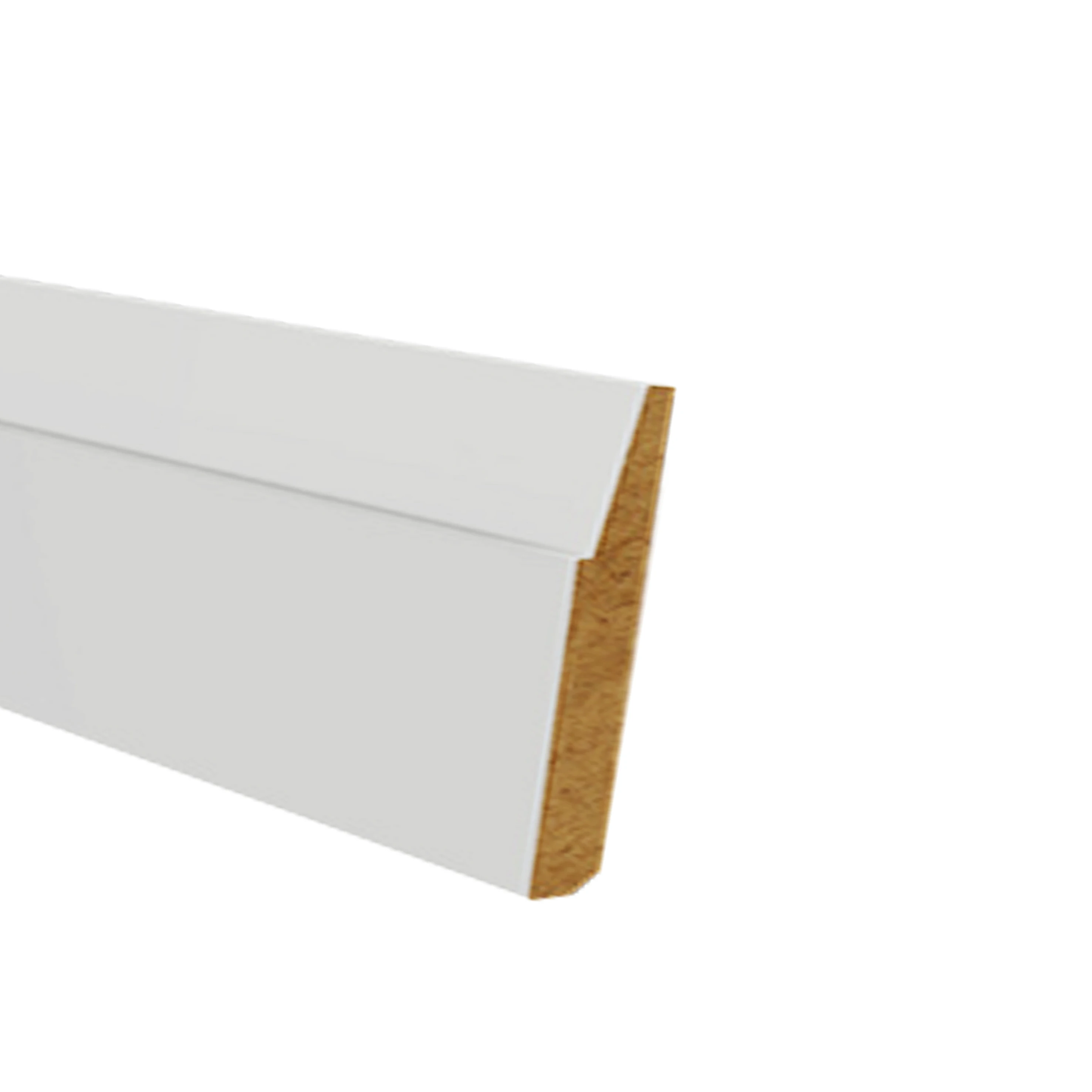 Modern White Primed Mdf Baseboard Solid Wood Baseboard Moulding For ...