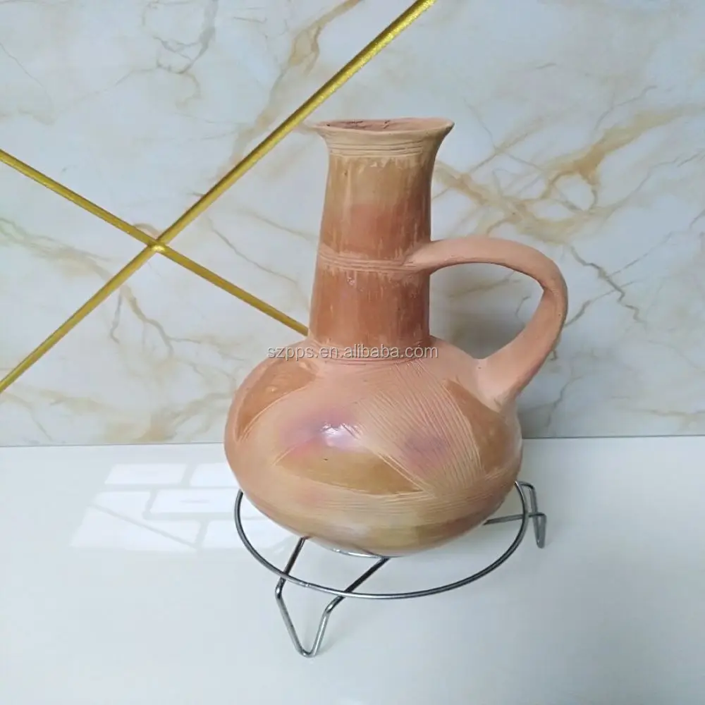 Eritrean Ceramic Jebena Coffee Ceremony Set - Eco-friendly