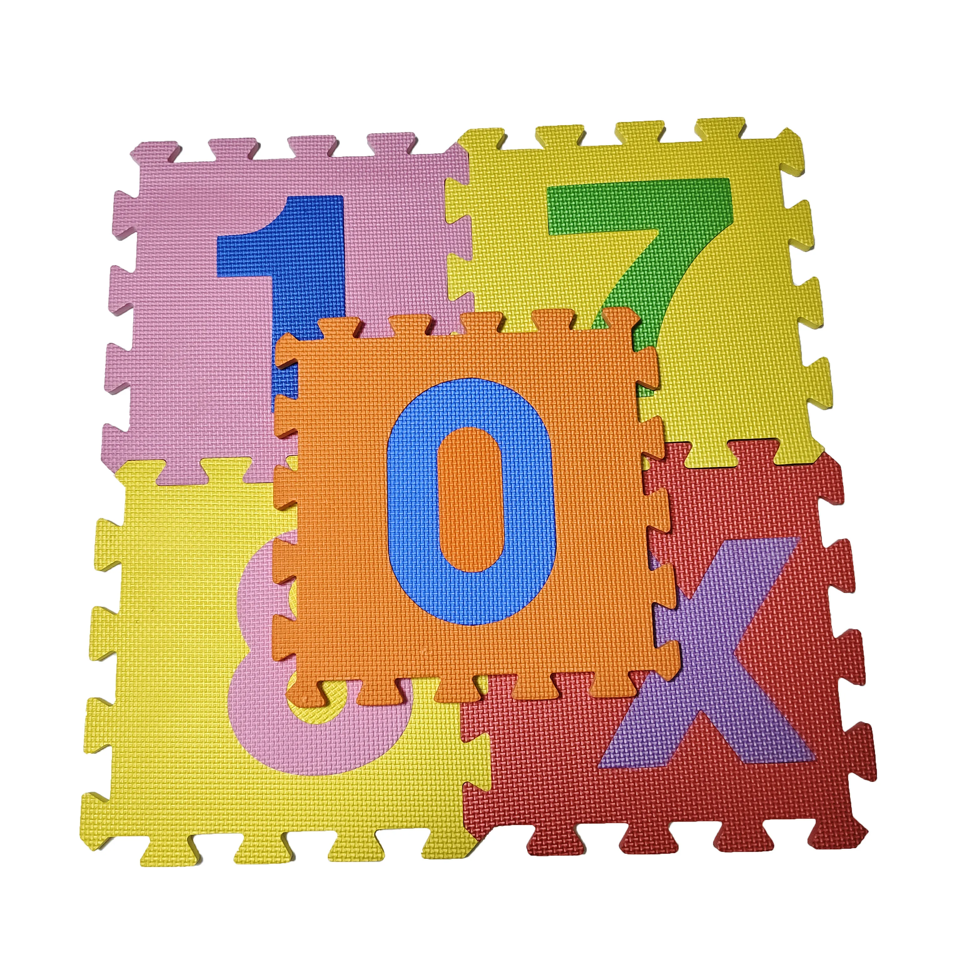 Eva Foam Floor Mats Alphabet Number Cartoon Interlocking Puzzle Crawl ...