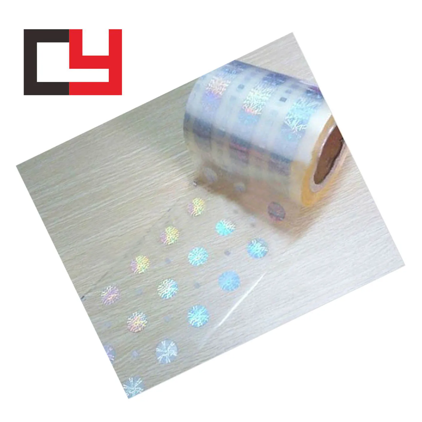 Transparent Holographic Thermal Transfer Ribbon for ID Cards