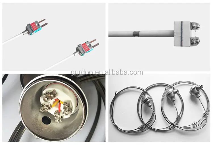 Pt100 Rtd Sensor With Flange For Temperature Measuring In Chemical ...