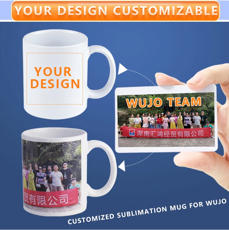 Wujo 11oz Aaa Grade Sublimation Blanks Cups Modern Ceramic Mug ...
