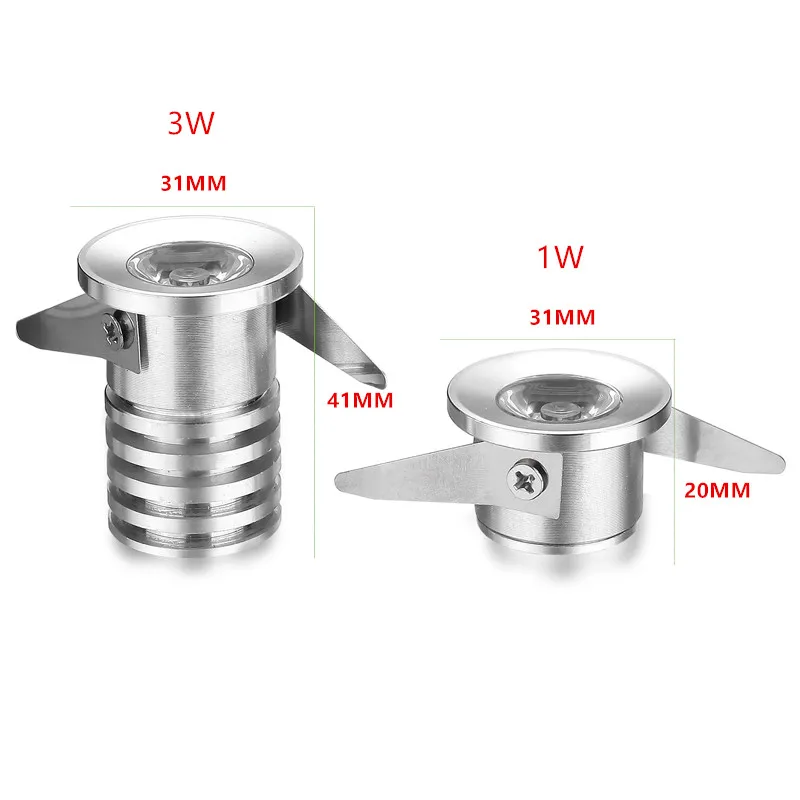 Elevator Light 1W COB Mini Recessed LED Ceiling down Spot Light